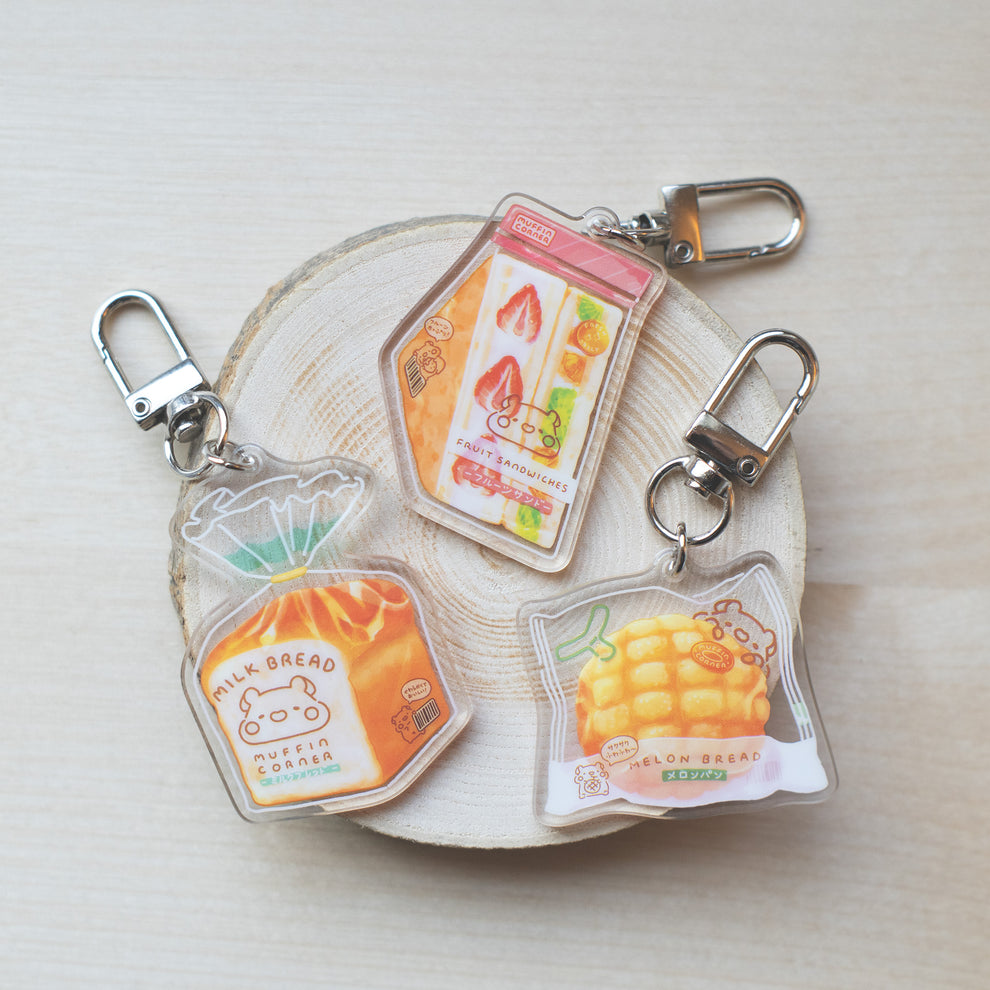 Fruit Sandwiches Keychain – Studio Enon